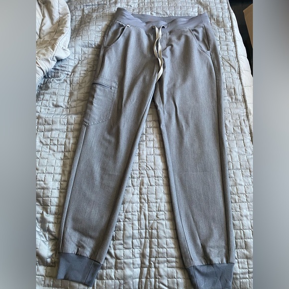 Figs | Pants & Jumpsuits | Figs Grey Jogger Scrub Pants 2 | Poshmark
